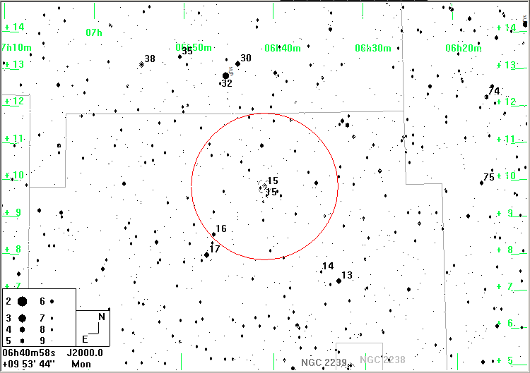 BinocularSky - Objects - NGC2264